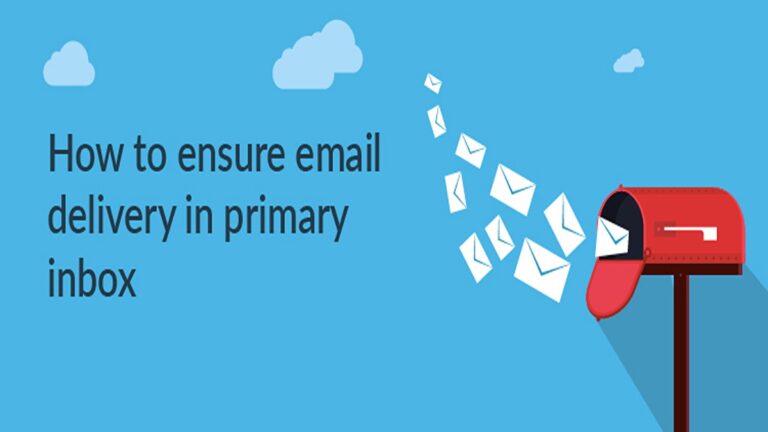 How to Ensure Email Delivery in Primary Inbox | Saleshandy