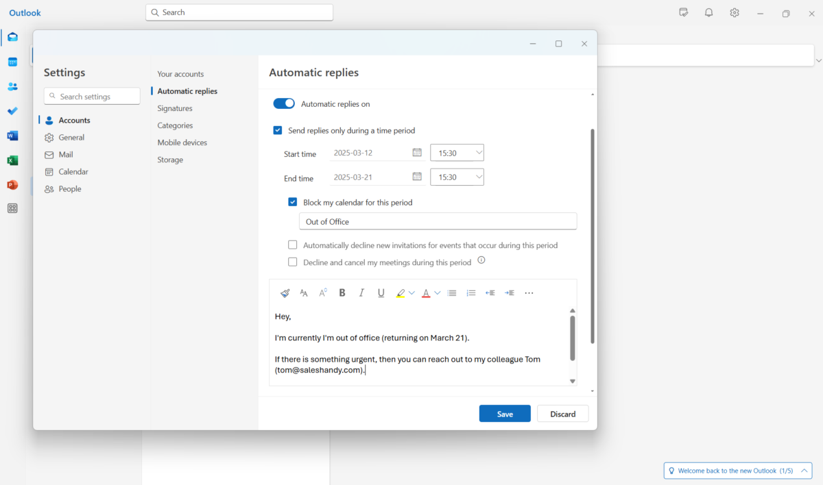 How to Send Automatic Emails in Outlook? (2026)