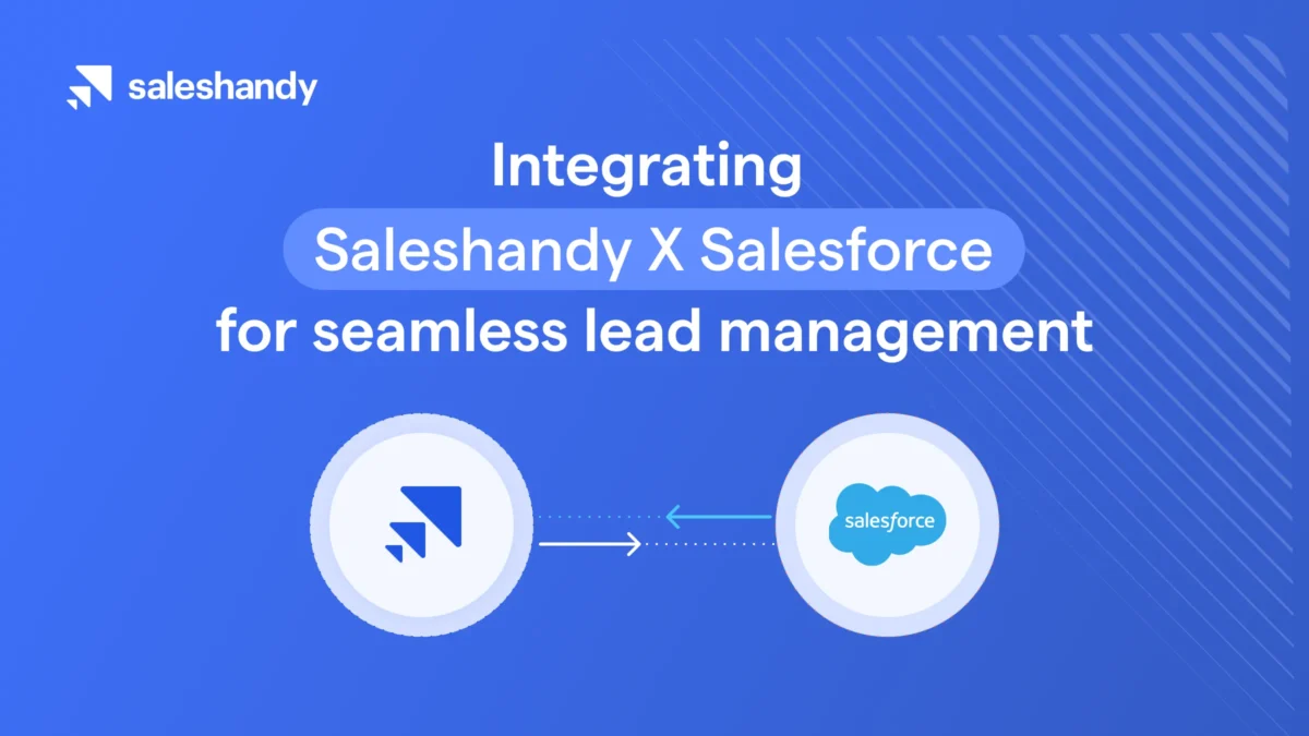 Introducing Salesforce Native Integration Saleshandy
